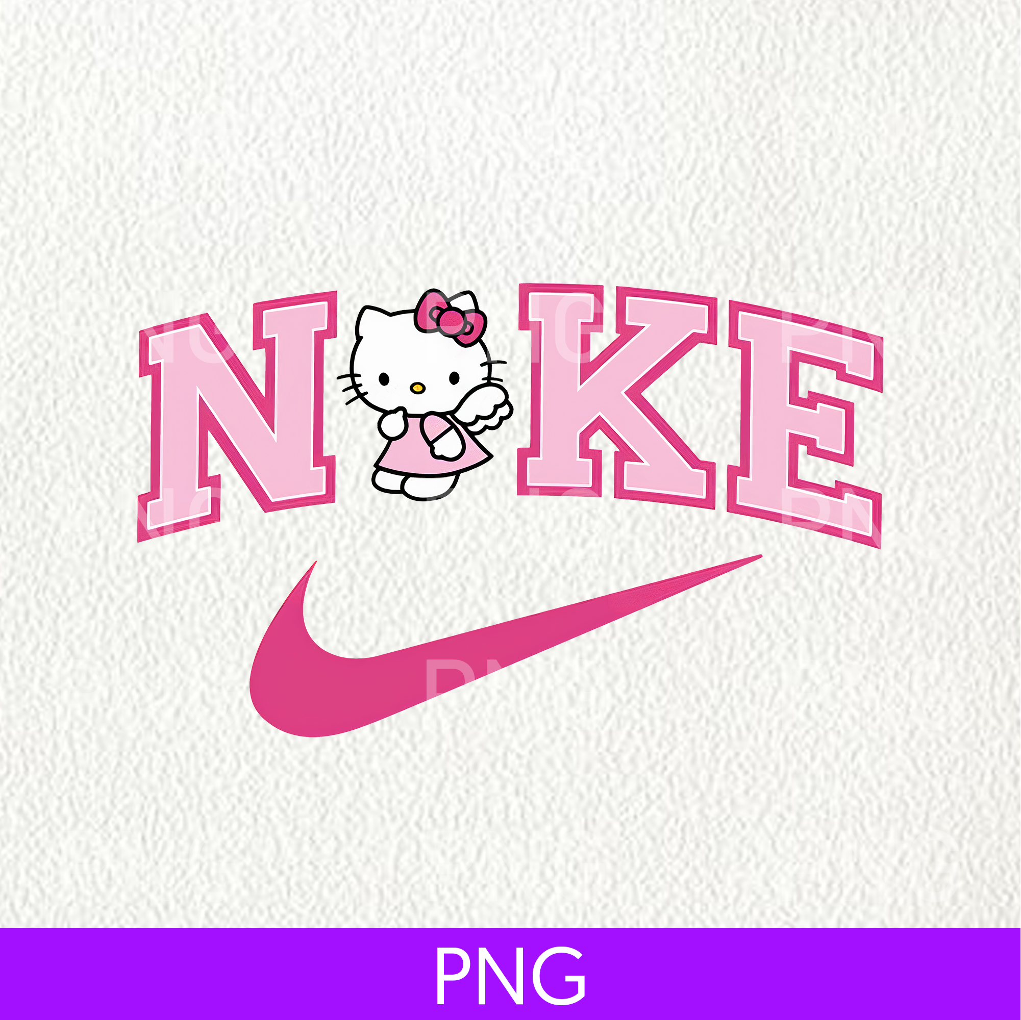 Hello Kitty Nike Logo PNG, Disney Nike PNG, Esport Nike PNG, | Inspire ...