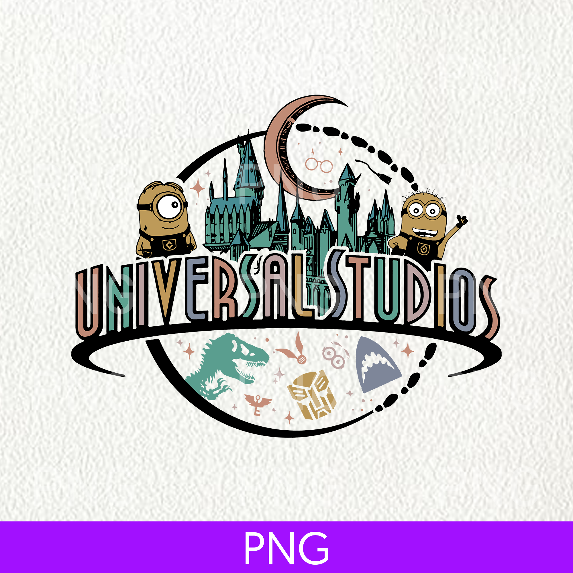 Retro Universal Studios Trip PNG, Universal Movie PNG, Disne | Inspire ...
