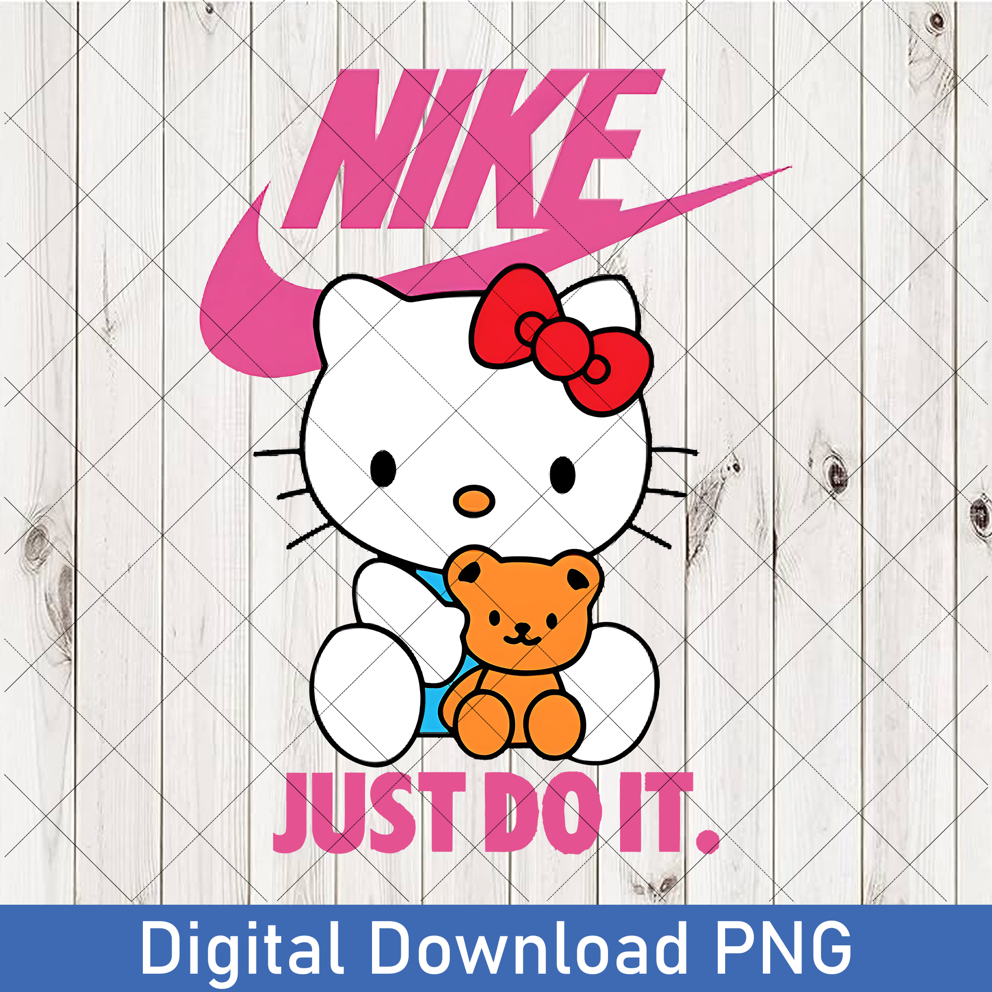 Retro Nike Hello Kitty PNG, Nike Cats Kitty PNG, Hello Kitty - Inspire ...