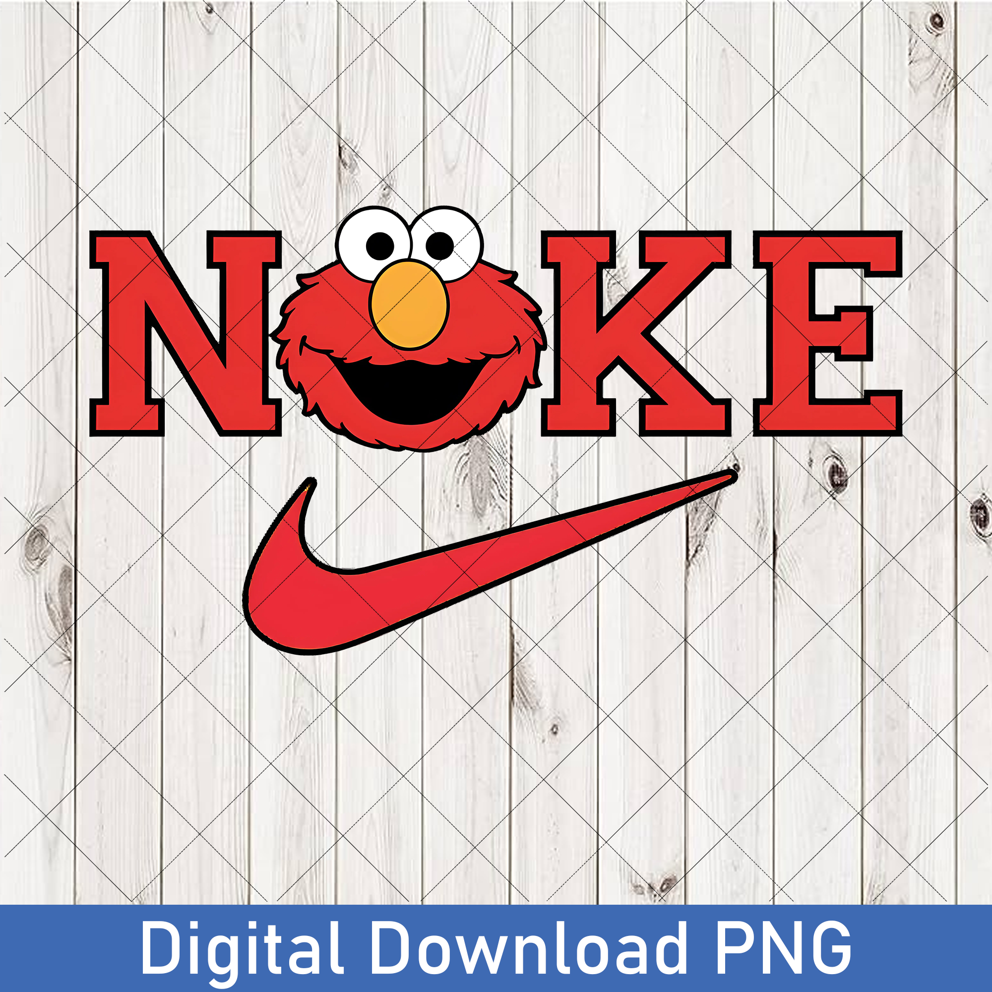 Nike Elmo Red PNG, Just Do It Elmo Red PNG, Disney Elmo Red | Inspire ...