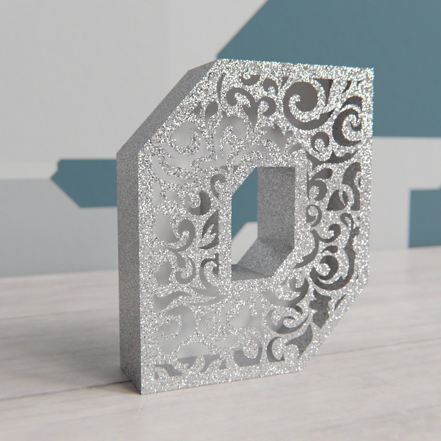 3D papercraft number 0 template, SVG for Cricut, DXF for Sil | Inspire ...