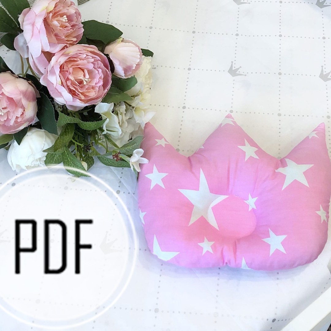 Pillow crown pdf, Baby pillow pattern, Baby pillow pdf, Baby | Inspire ...