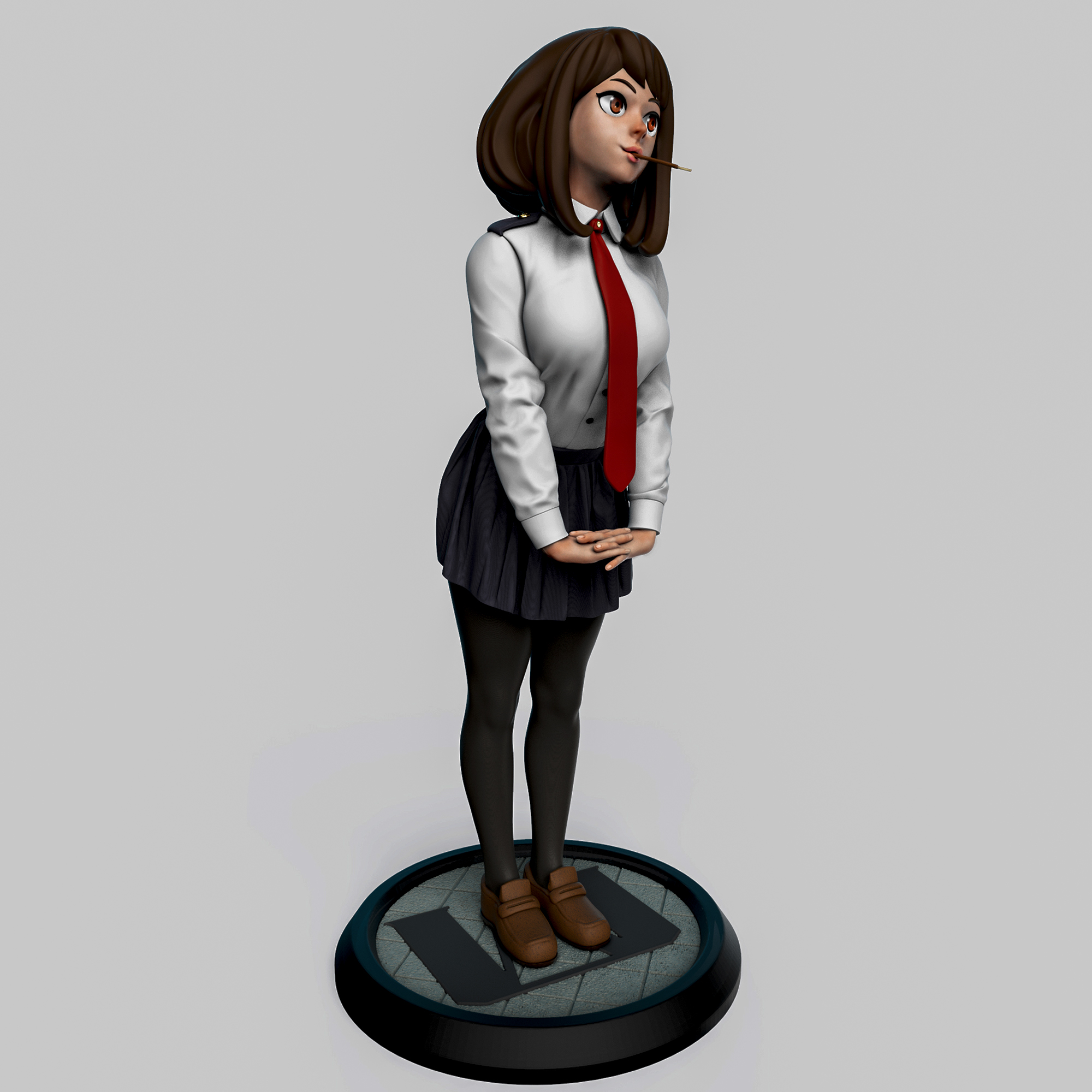 3D model fo 3D print Anime Character STL File | Inspire Uplift