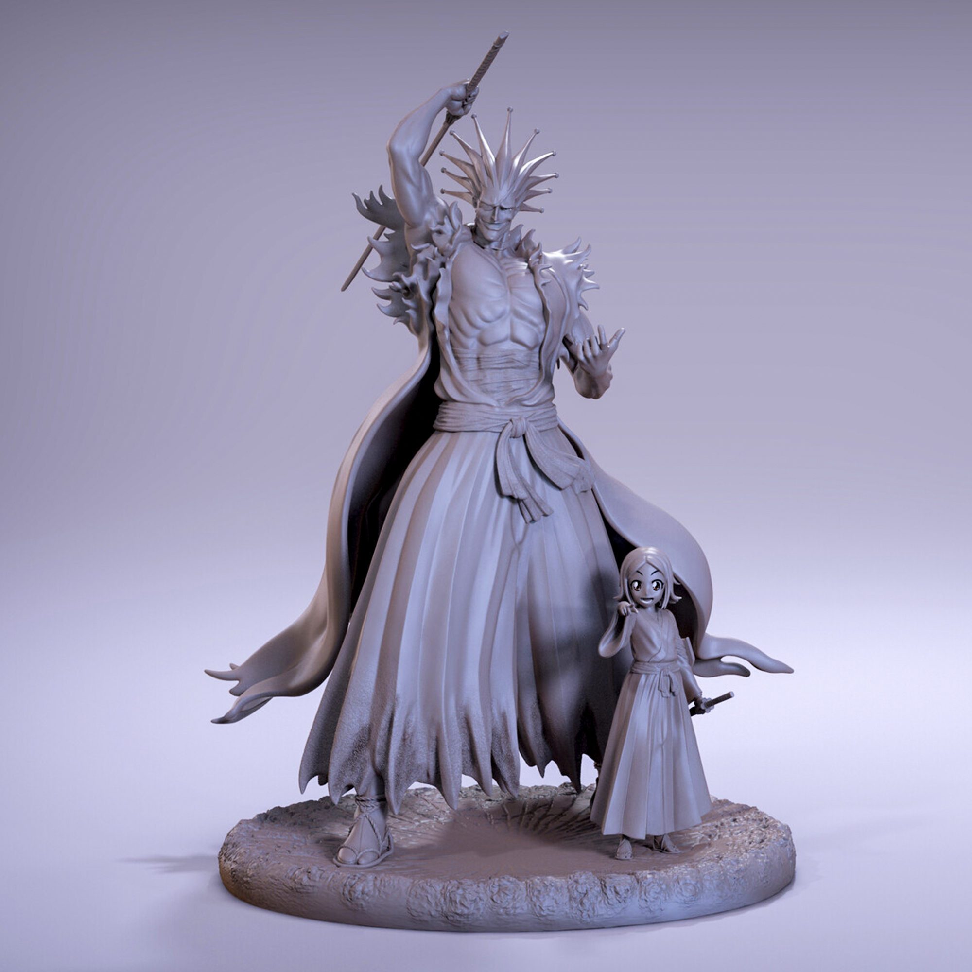 3D model fo 3D print Anime Character STL File - Inspire Uplift