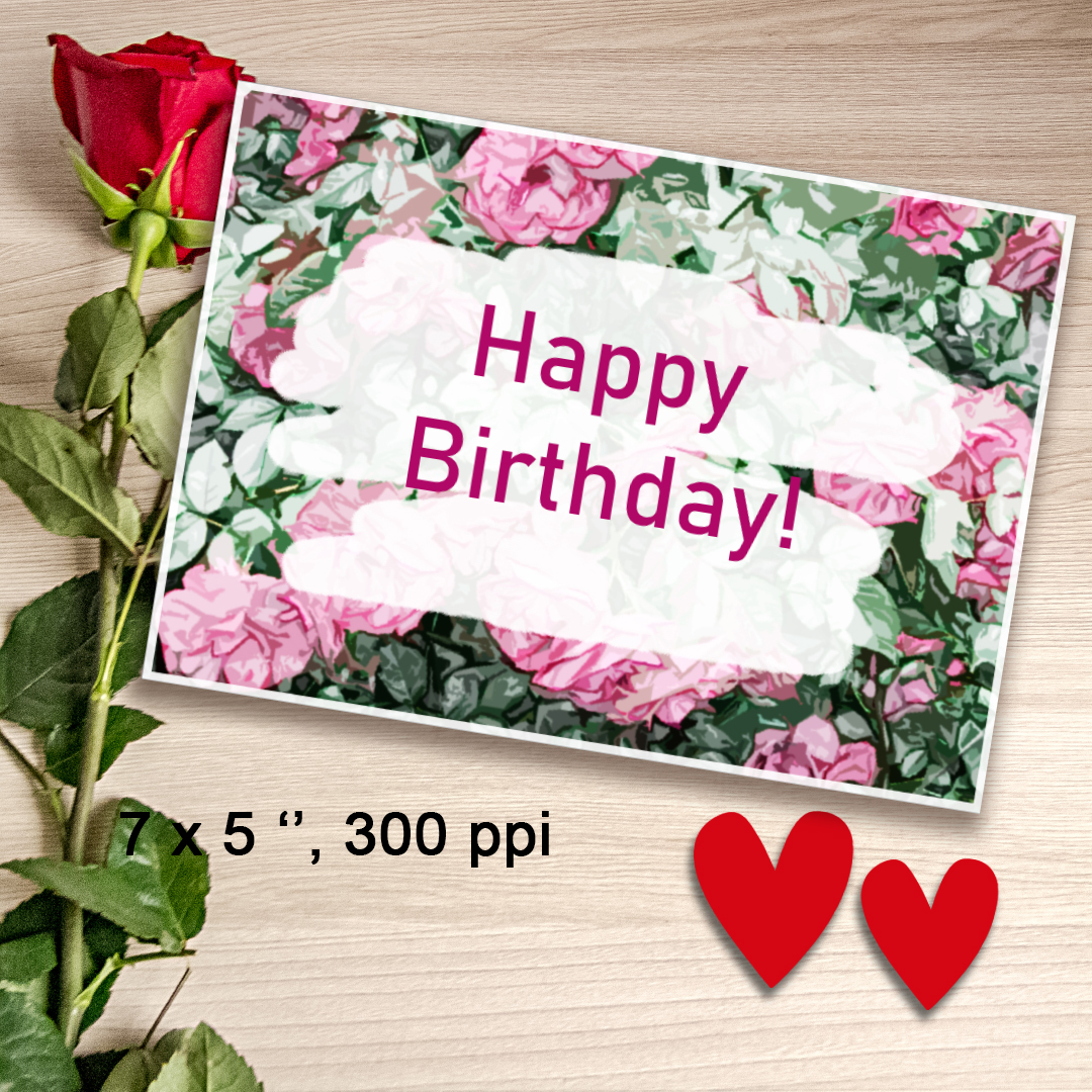 Digital birthday greeting card - Inspire Uplift