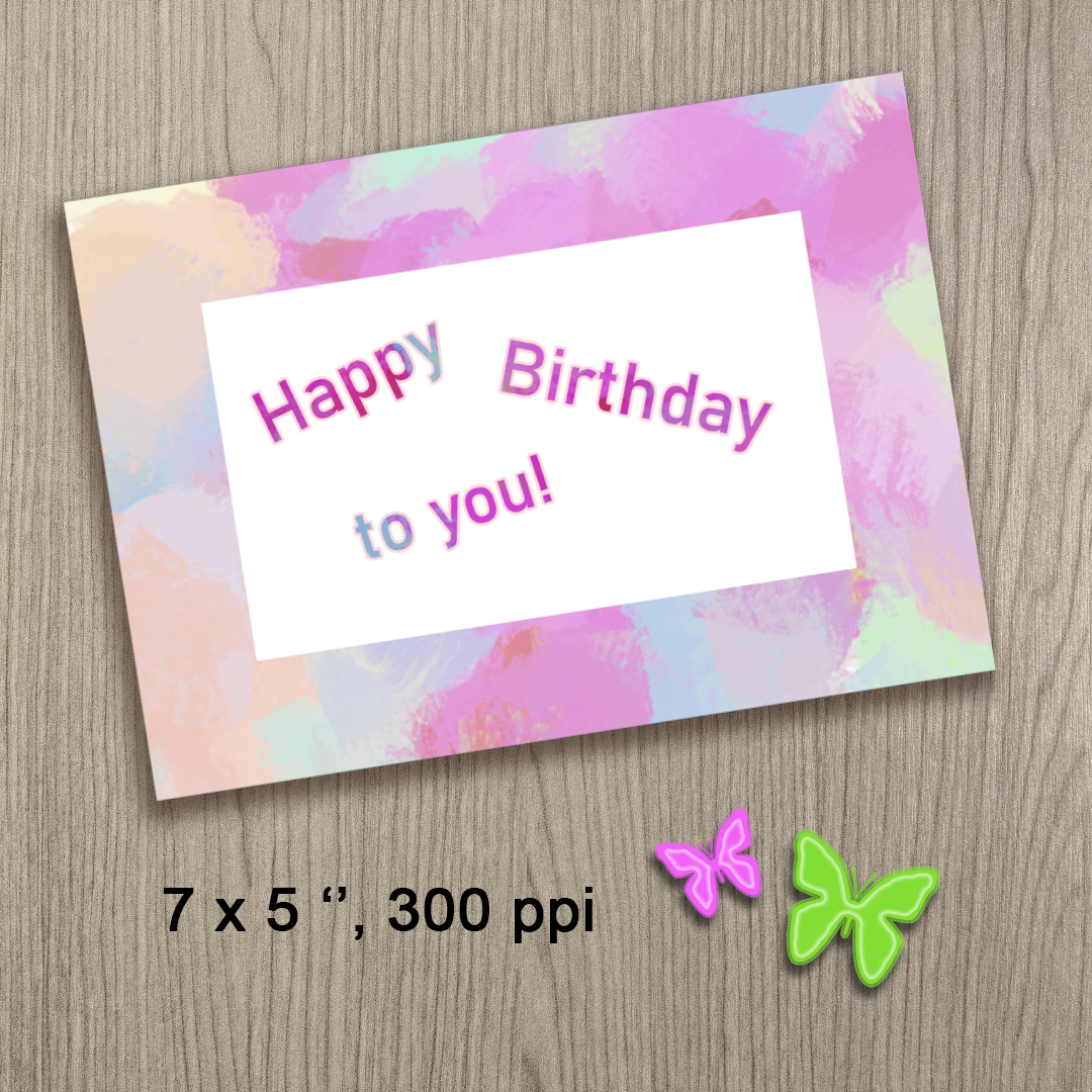 Digital birthday greeting card | Inspire Uplift