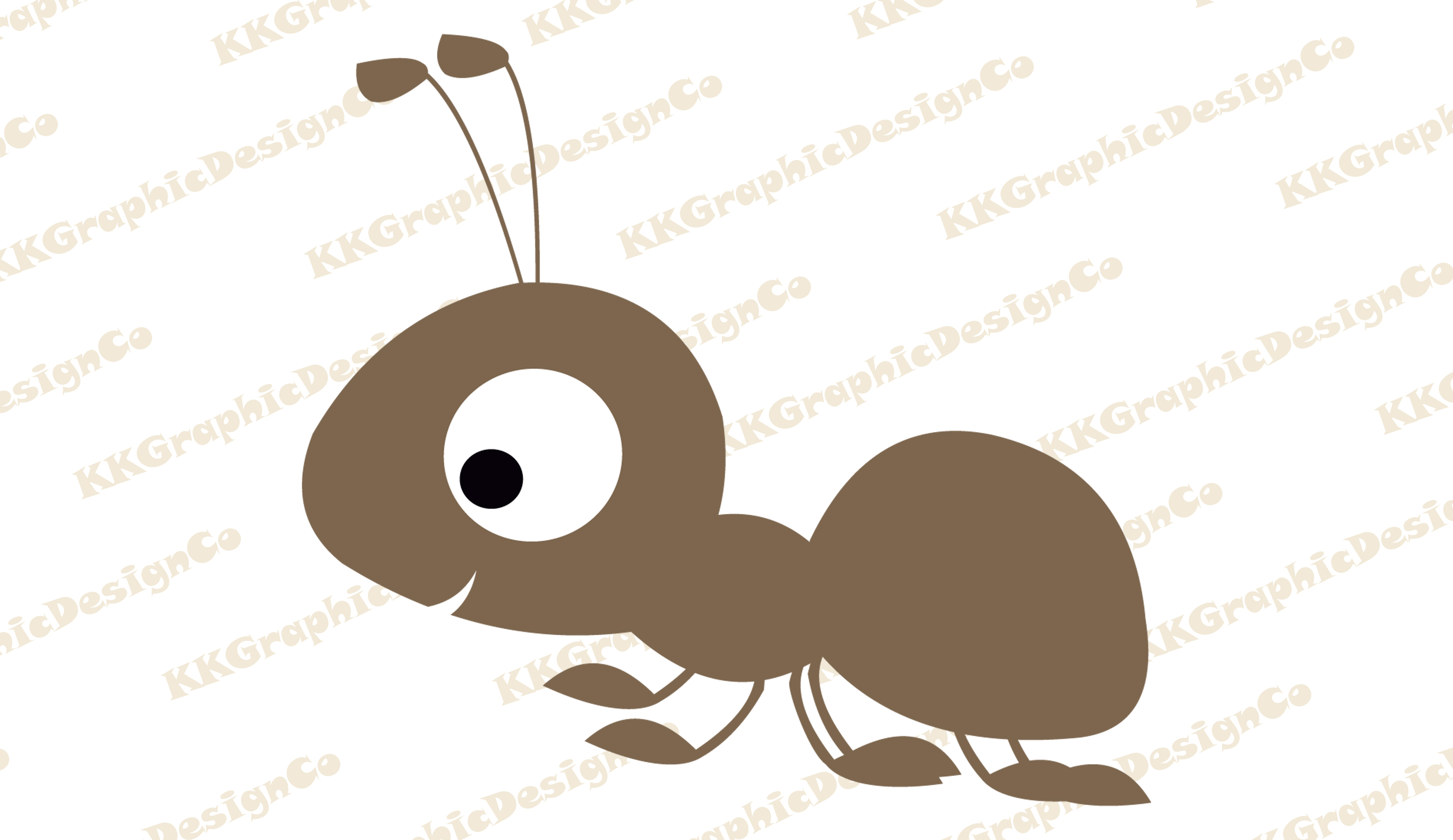 Clipart Cute Ant