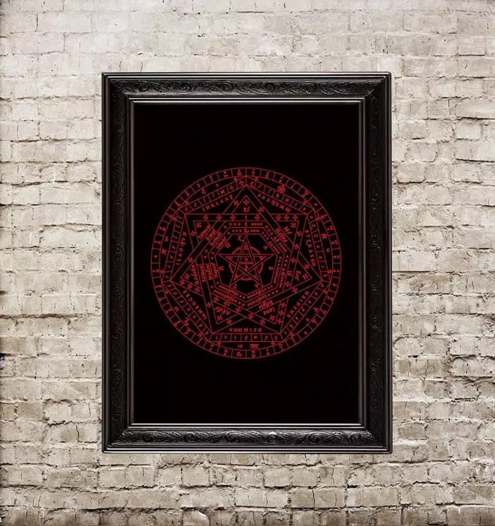 The seal of God's truth. Sigillum Dei Aemeth. The Sigil of A | Inspire ...