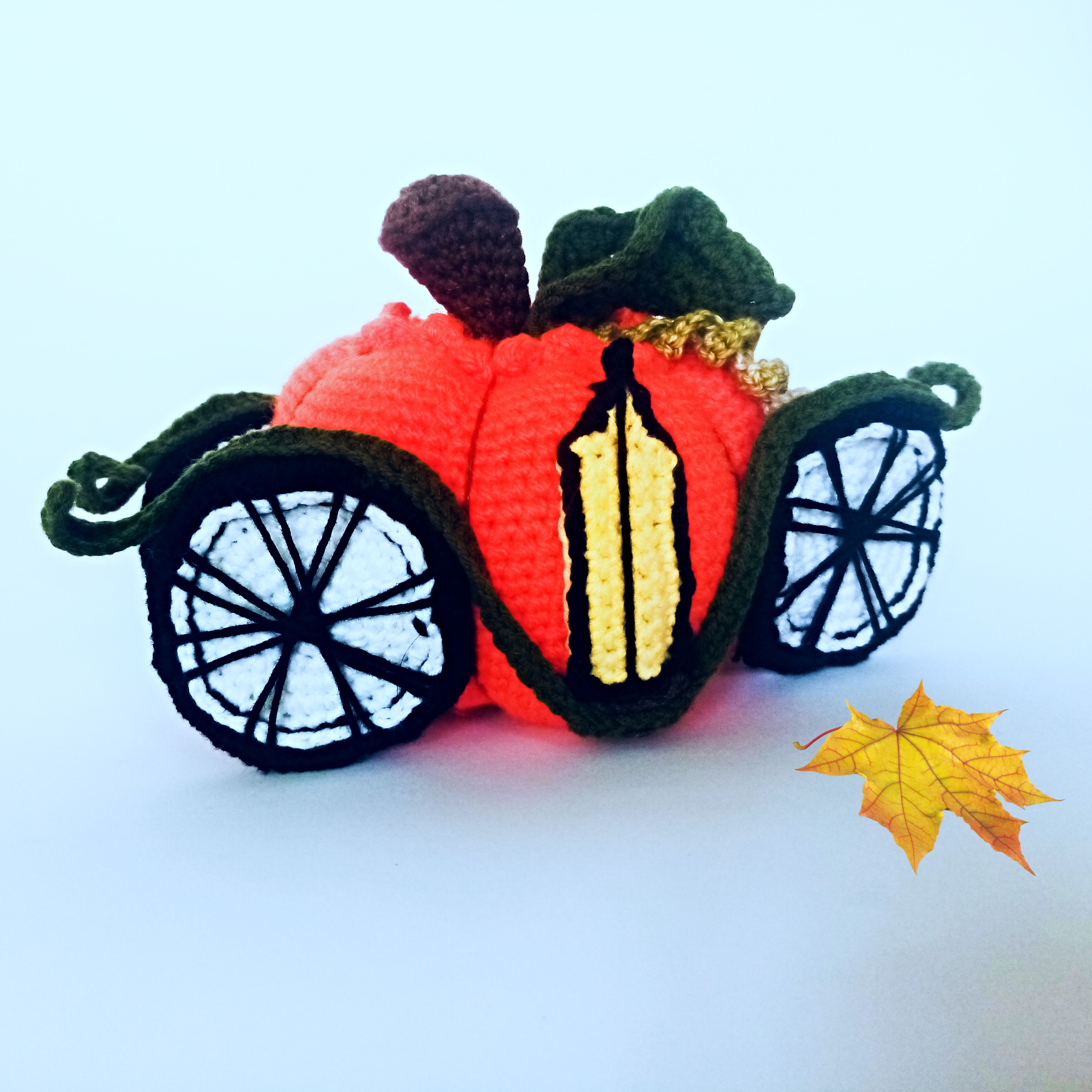 Cinderella Pumpkin Carriage. Crochet pattern | Inspire Uplift