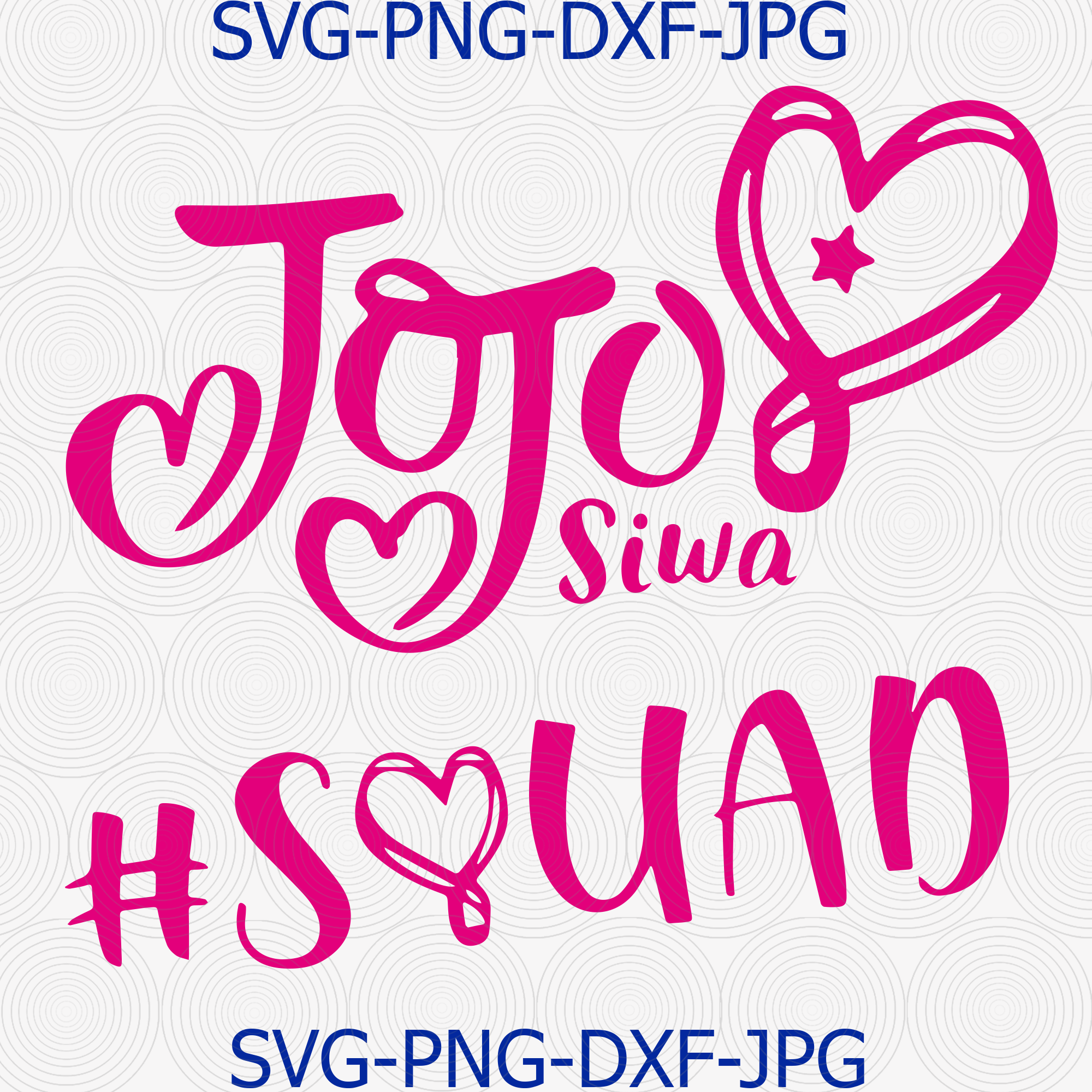 Jojo siwa squad svg, Jojo siwa logo svg, Jojo siwa svg, Jojo | Inspire ...