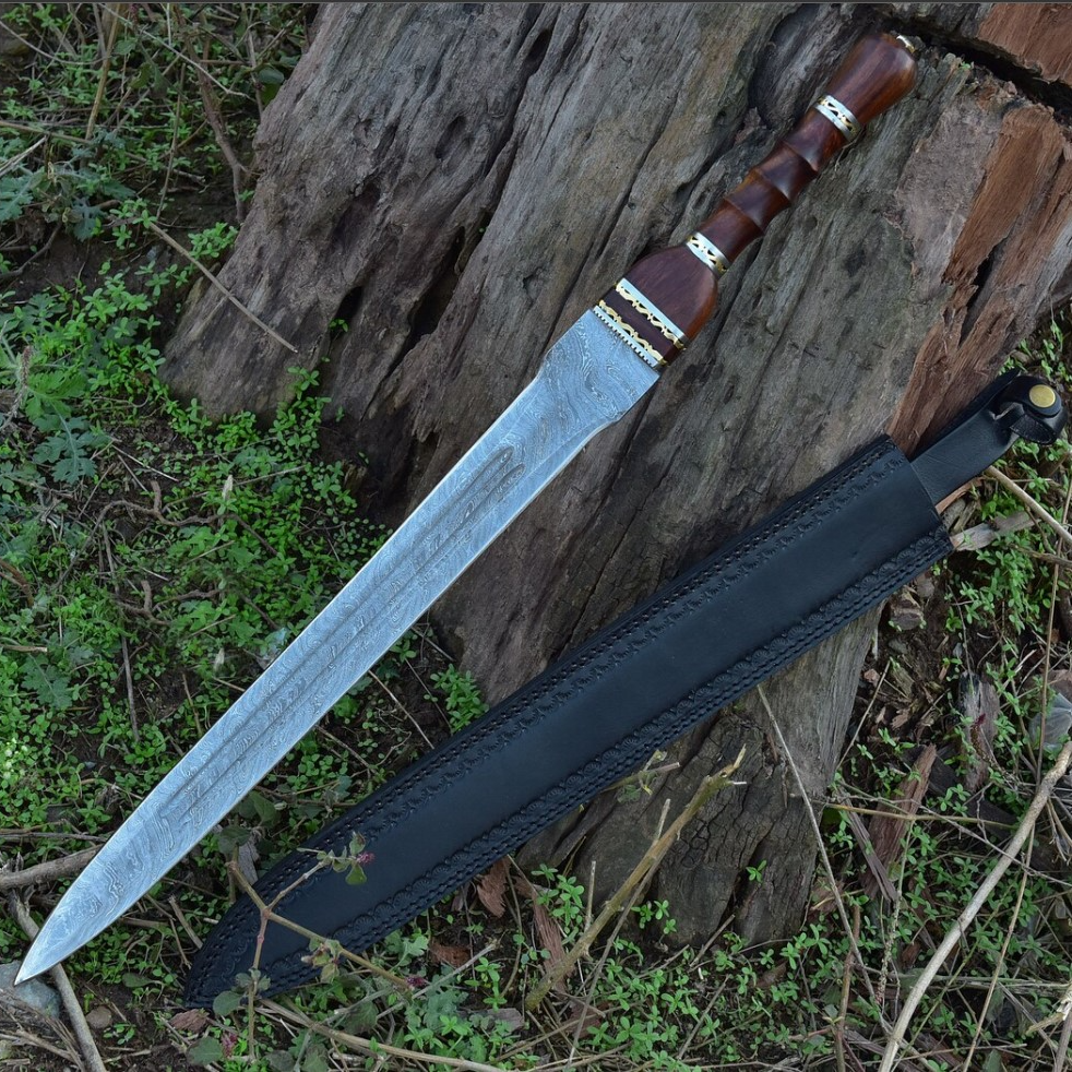 Ancient Roman Gladius - Damascus Craft | Inspire Uplift