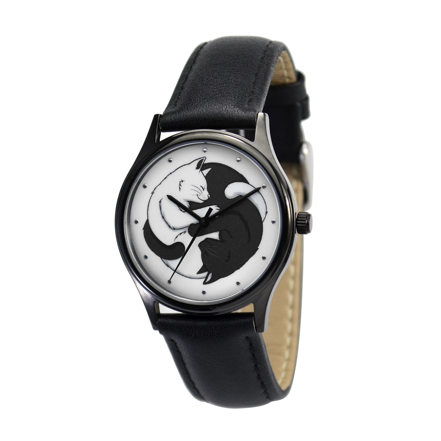 Black and White Watch Personalized Watch Free Shipping Wor - Inspire Uplift