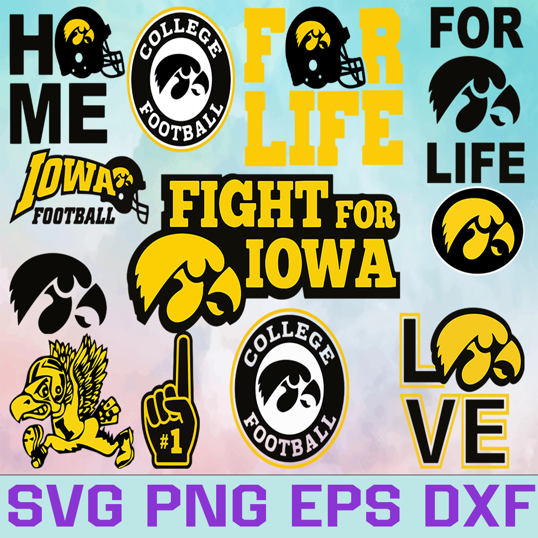 Iowa Hawkeyes Football Team svg, Iowa Hawkeyes Svg, N C A A | Inspire ...