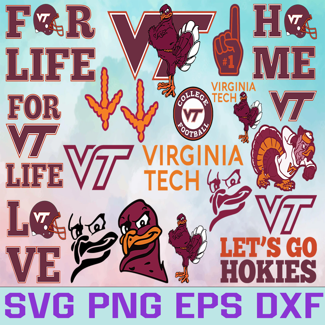 Virginia Tech Hokies Football Team svg,Virginia Tech Hokies - Inspire ...