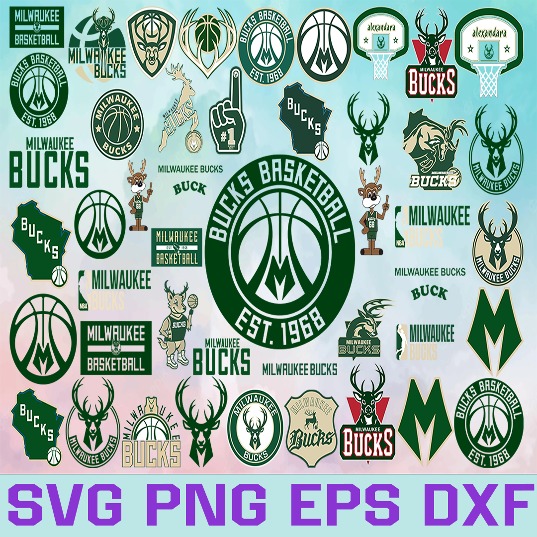 Milwaukee Bucks Basketball Team SVG, Milwaukee Bucks svg, NB - Inspire ...