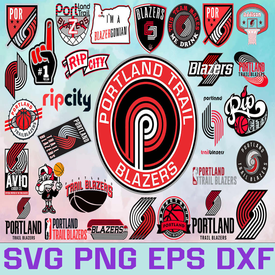 Portland Trail Blazers Basketball Team svg, Portland Trail B | Inspire ...