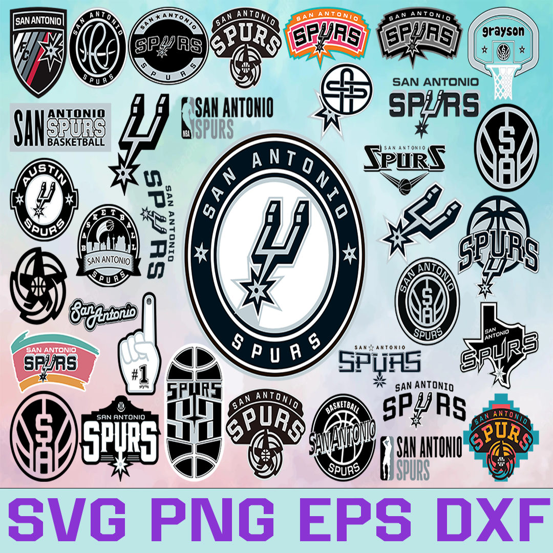 San Antonio Spurs Basketball Team SVG, San Antonio Spurs svg | Inspire ...