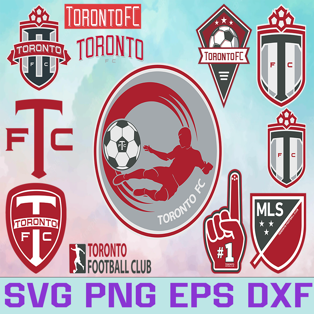 Toronto FC Soccer Team svg, Toronto FC svg, MLS Teams svg, M | Inspire ...