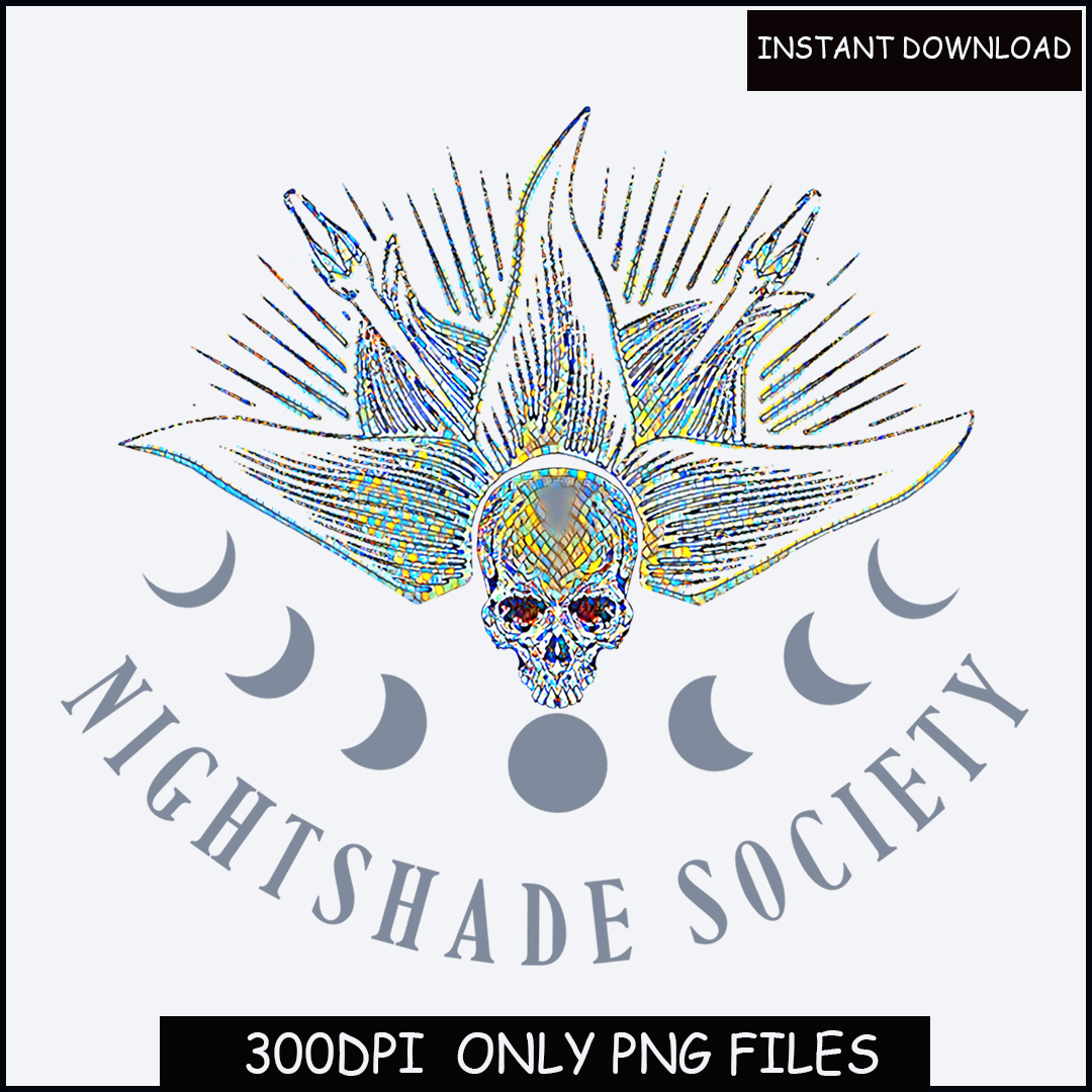 Nightshade Society Shirt, Wednesday Addams Shirt, Horror Mov | Inspire ...