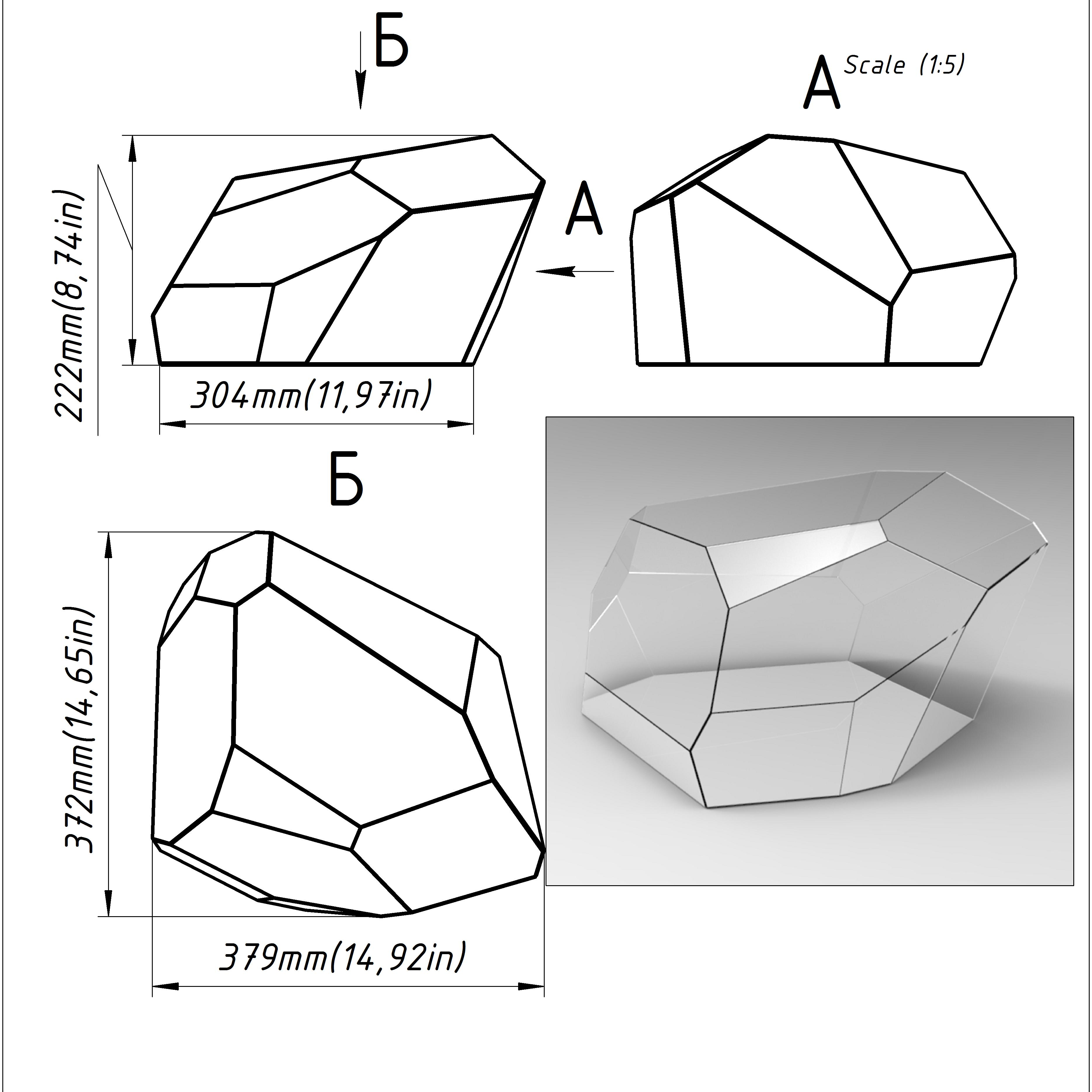 Stained glass printable pattern. Project 135. Brillant3d - Inspire Uplift