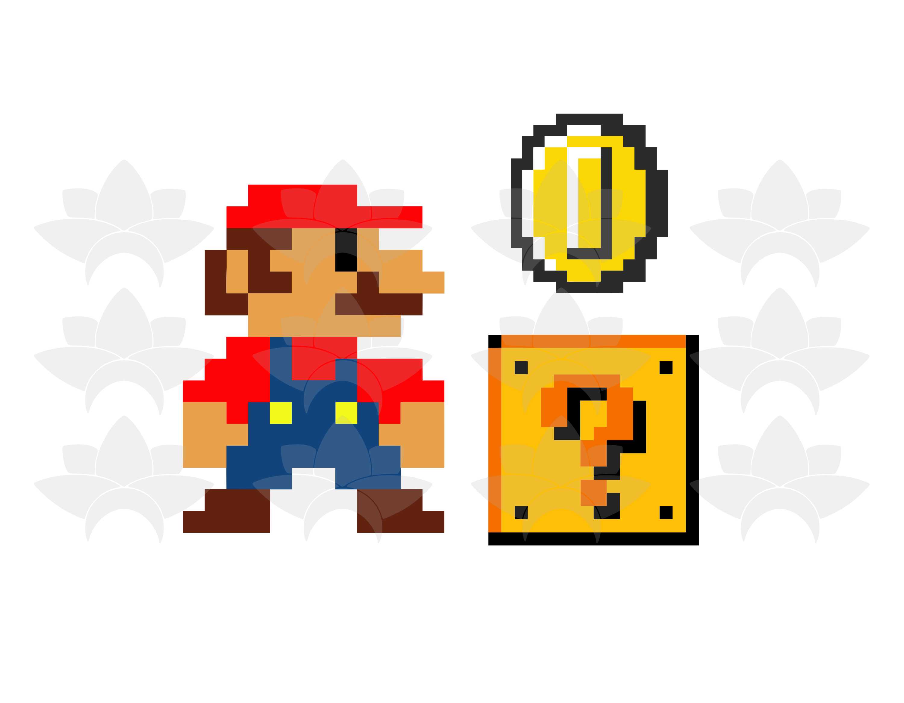 Mario SVG PNG / Cricut SVG / Silhouette / Mario Bros | Inspire Uplift
