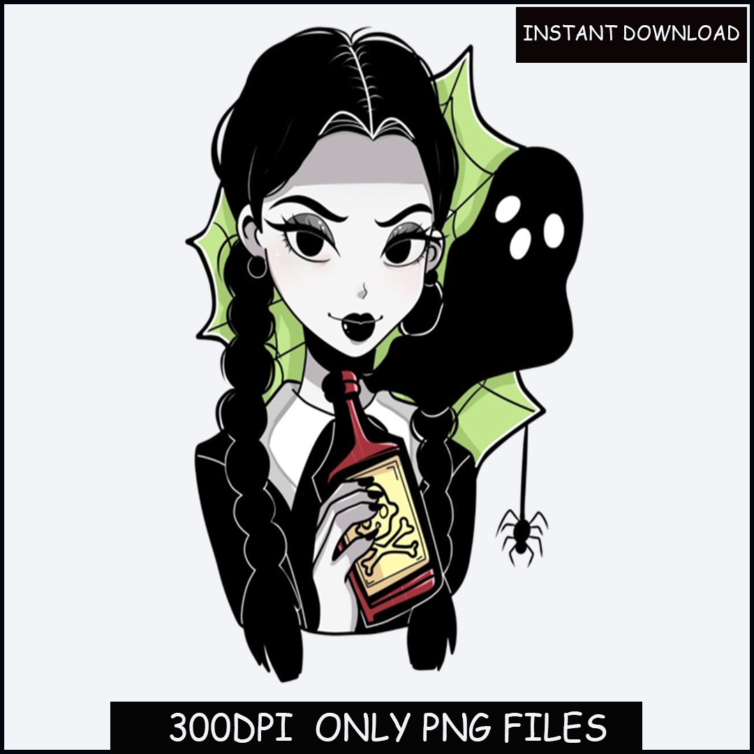 Enid Sinclair, Wednesday Addams, Digital Wall Art, Quote Pri - Inspire ...