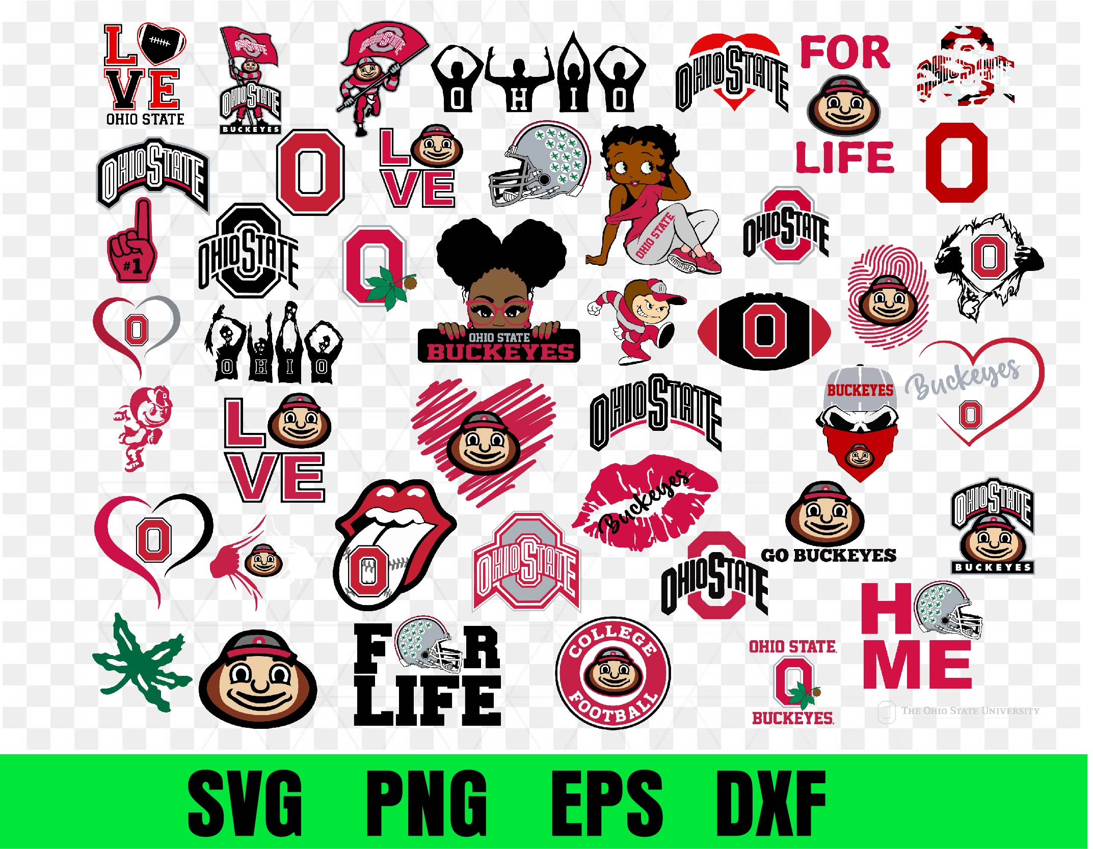 Go Buckeyes logo, bundle logo, svg, png, eps, dxf, n-c-aa lo - Inspire ...