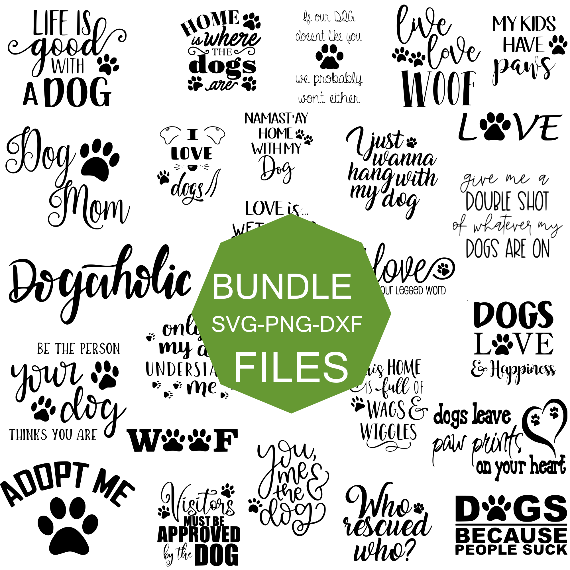 funny dog svg - Inspire Uplift