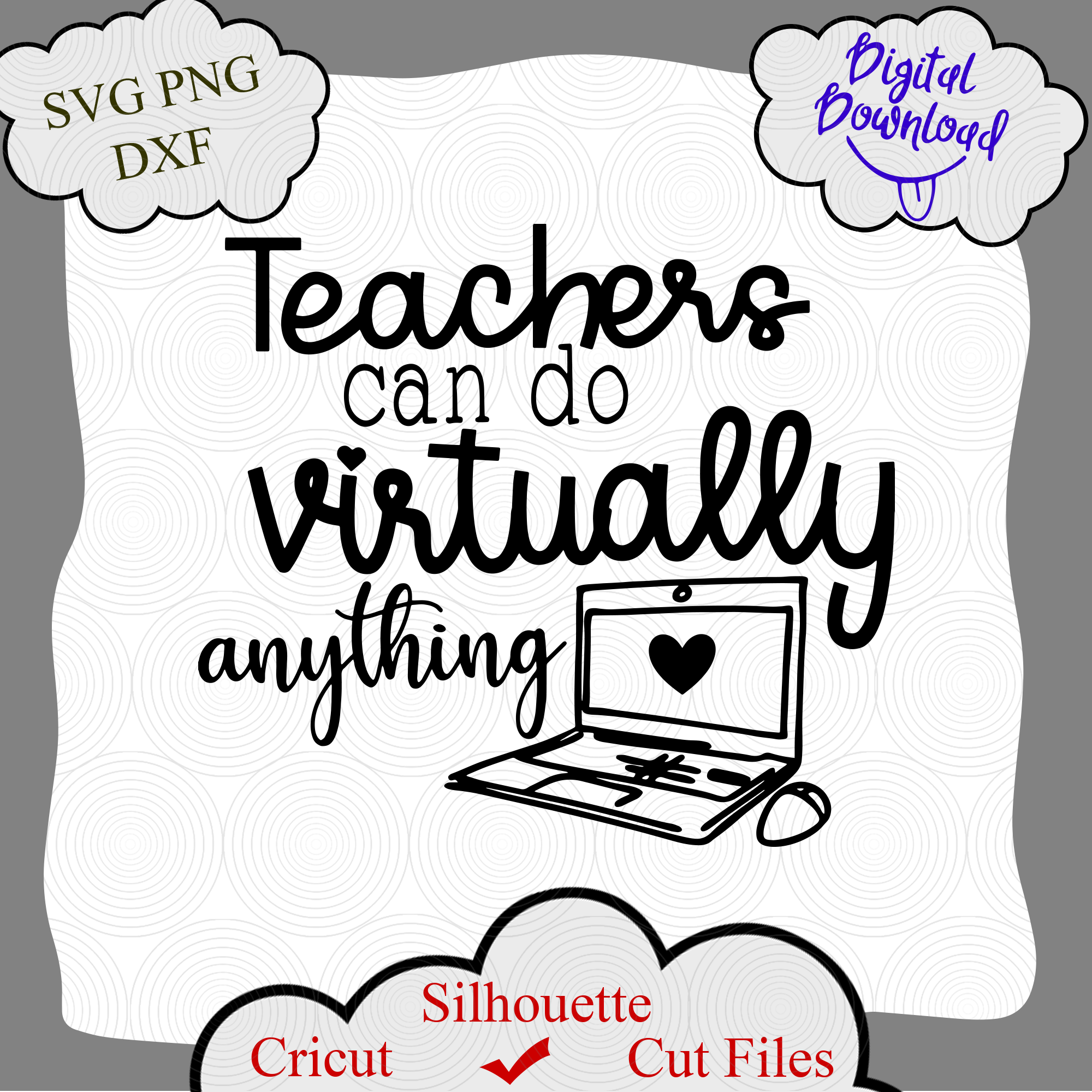Teachers Can Do Virtually Anything SVG, Teacher Shirt SVG, G - Inspire ...