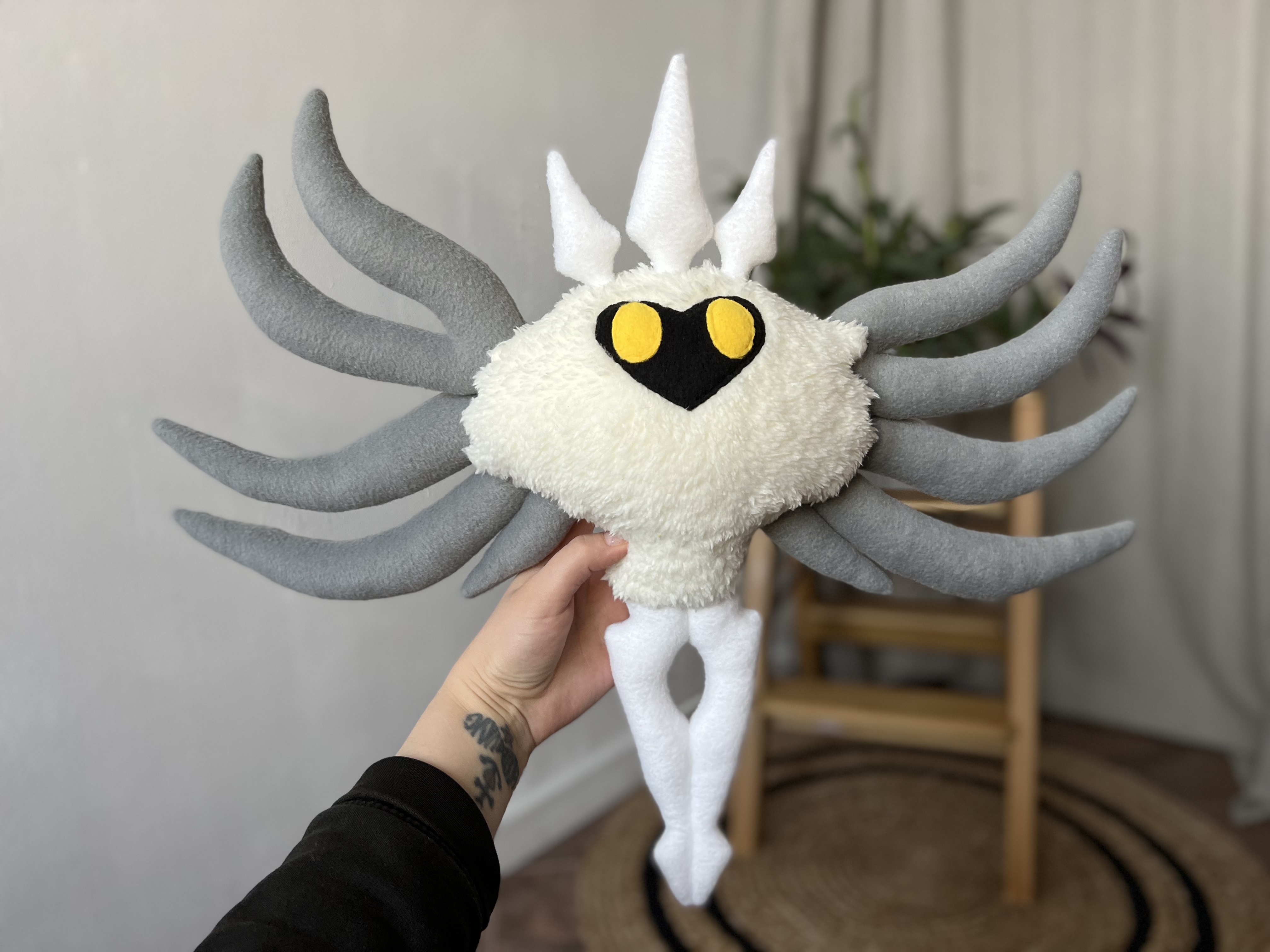 Hollow knight Radiance Plush Toy Doll Custom By LAPIKATE - Inspire Uplift
