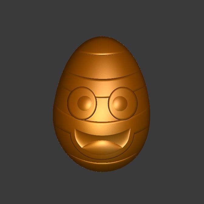 Funny Egg STL FILE - Inspire Uplift