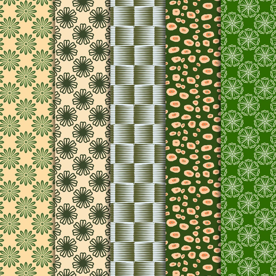 Digital seamless colorful scrapbooking paper | Inspire Uplift