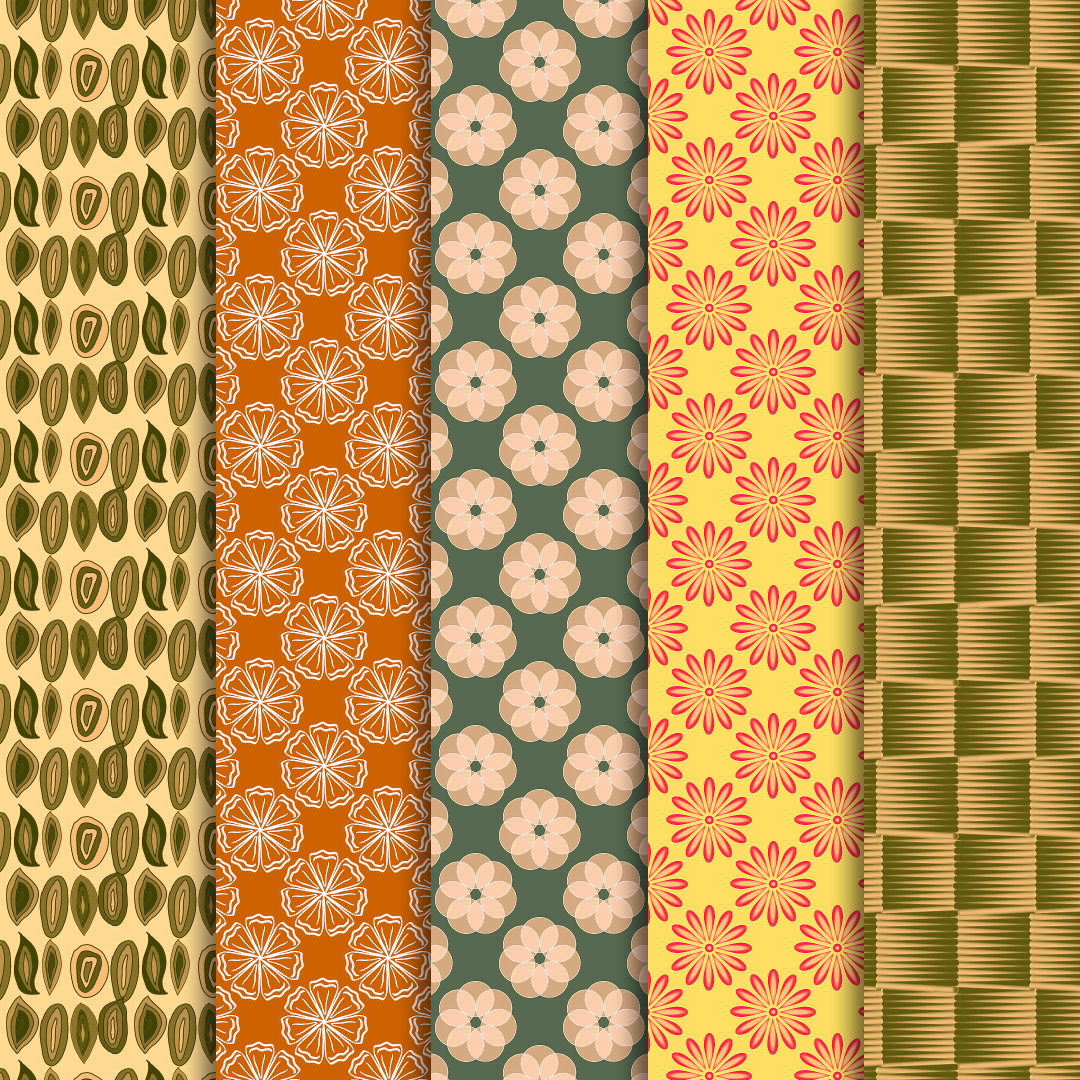 Digital seamless colorful scrapbooking paper | Inspire Uplift