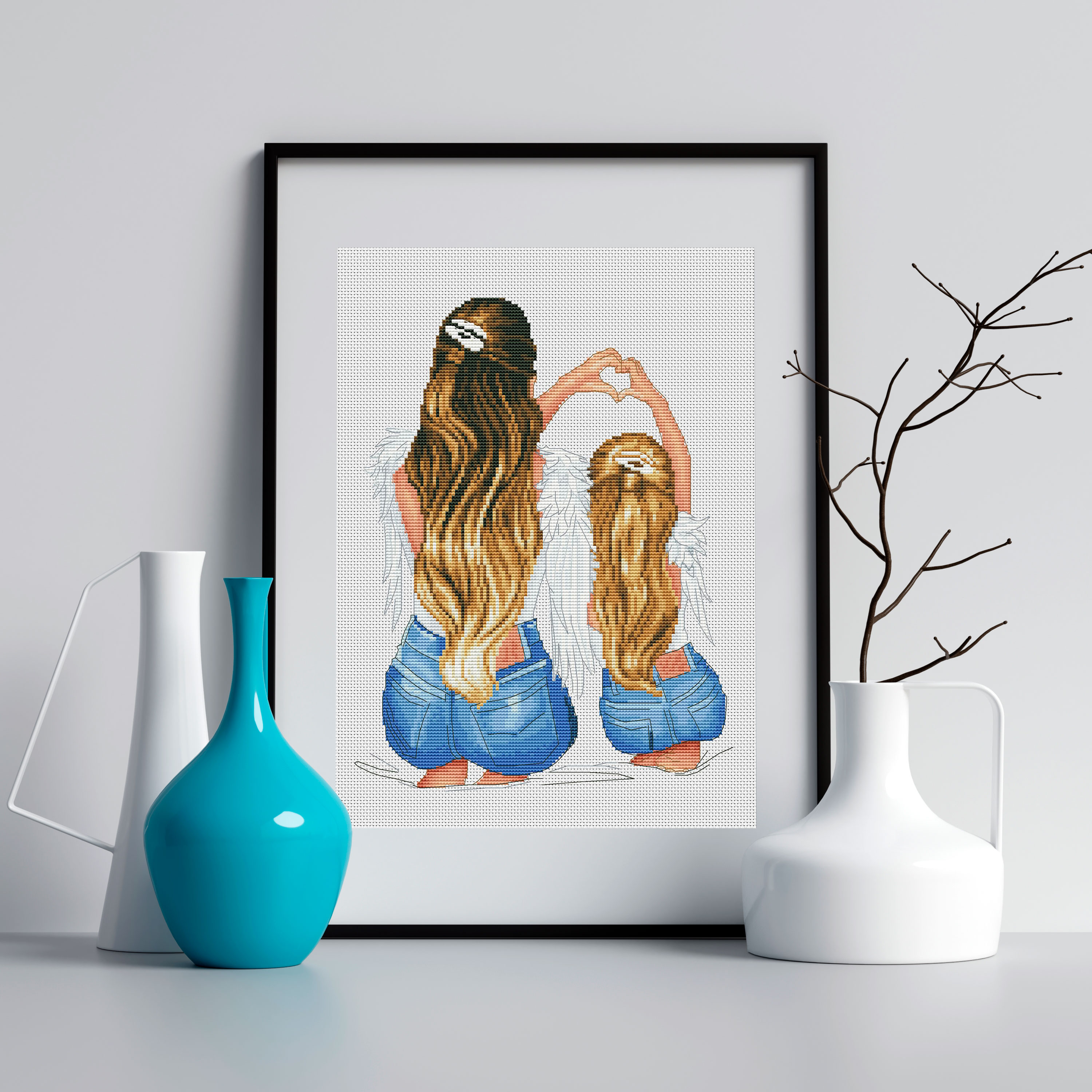 custom frames for cross stitch - Inspire Uplift