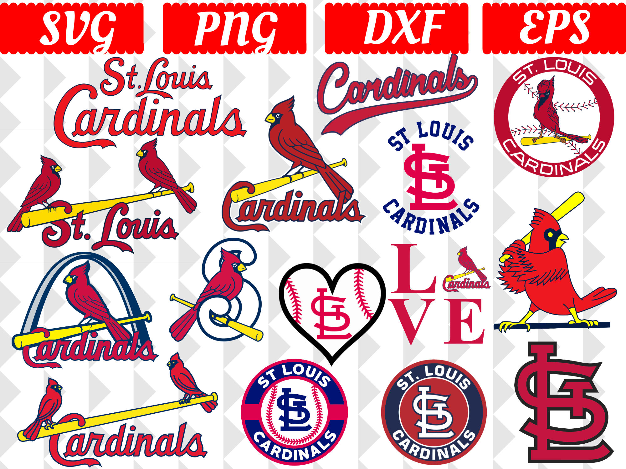 Digital Download, St. Louis Cardinals logo, St. Louis Cardin | Inspire ...