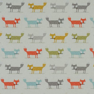 Fox Fabric, Fabric with Foxes, Cute Fox Fabric, Cotton Fabri | Inspire ...