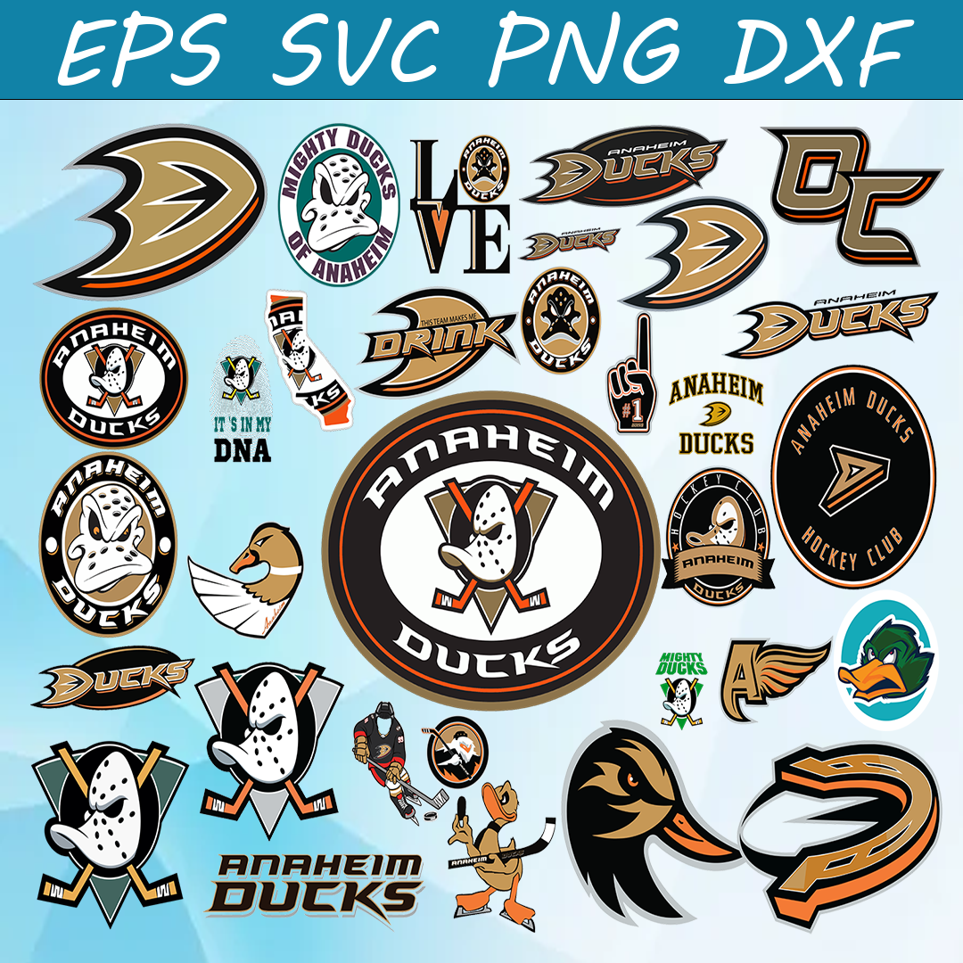 Bundle 32 Files Anaheim Ducks Hockey Team Svg, Anaheim Ducks | Inspire ...