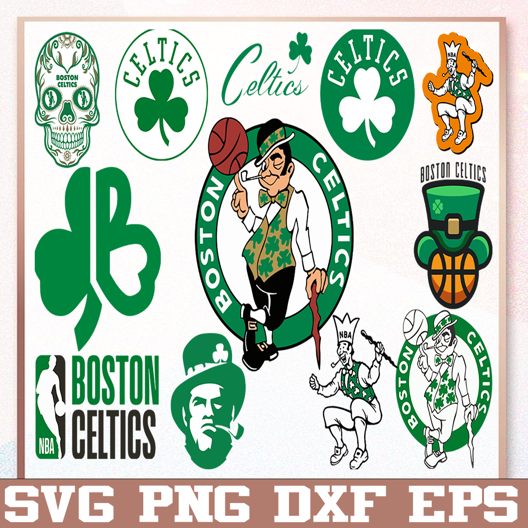 Bundle 12 Files Boston Celtics Basketball Team Svg, Boston C | Inspire ...