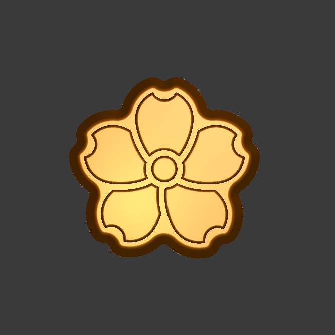 Flower STL FILE - Inspire Uplift