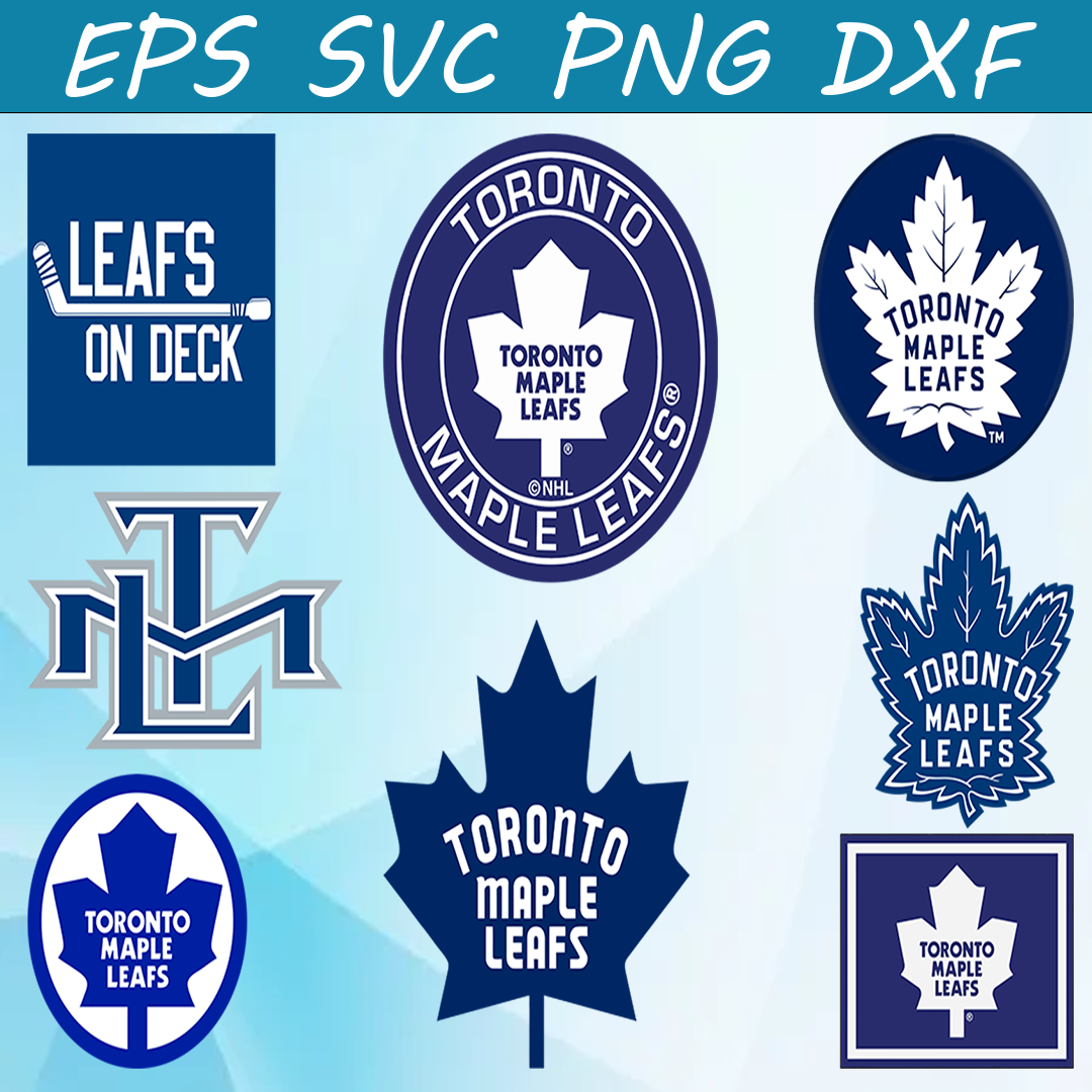 Bundle 8 Files Toronto Maple Leafs Hockey Team Svg, Toronto - Inspire ...