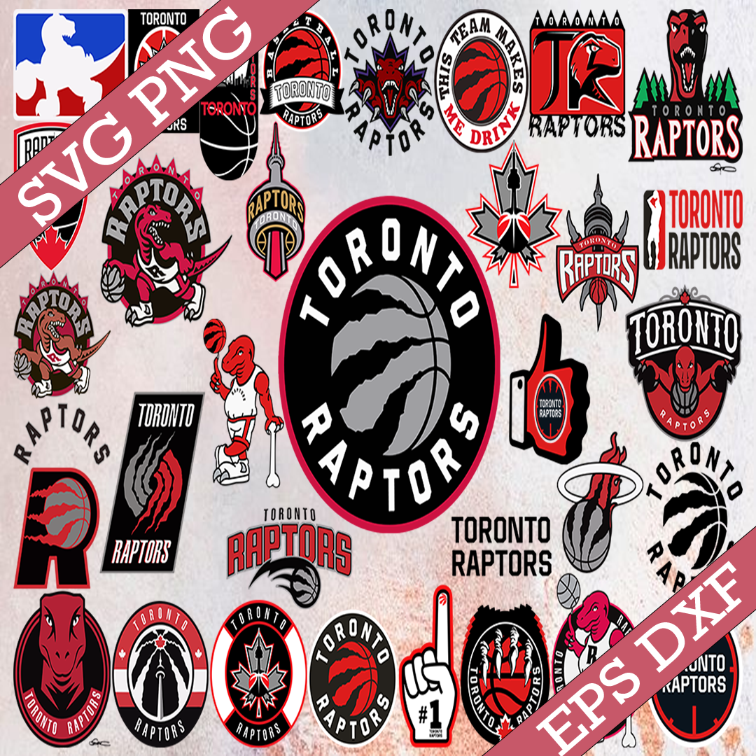 Bundle 34 Files Toronto Raptors Basketball Team SVG, Toronto - Inspire ...