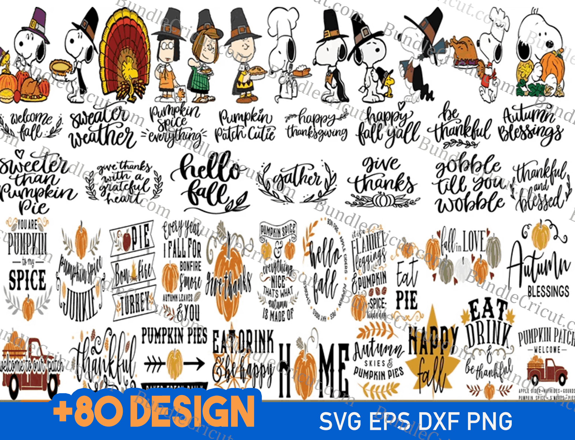 Thanksgiving Bundle Svg, Thanksgiving Svg, Trending Svg,Than | Inspire ...