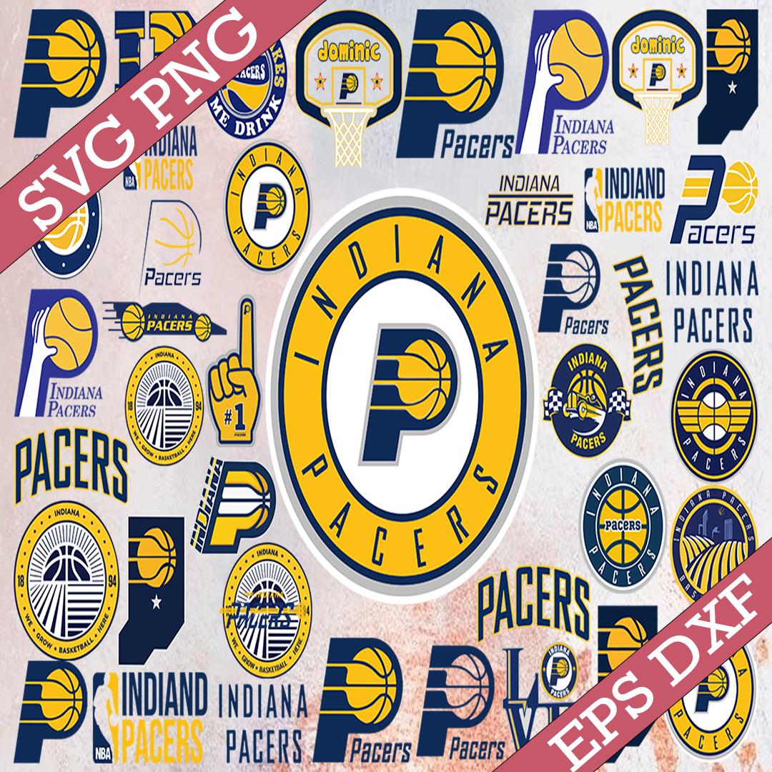 Bundle 42 Files Indiana Pacers Basketball Team svg, Indiana | Inspire ...