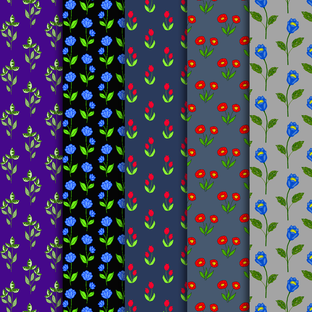 Digital seamless colorful scrapbooking paper | Inspire Uplift