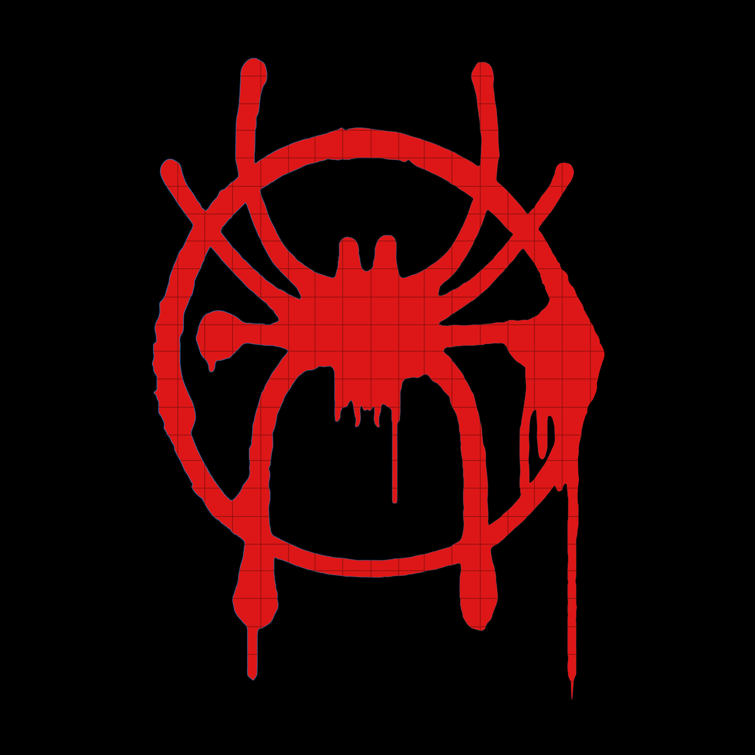 Marvel Spider Man Into the Spider, Verse Miles TShirt SVG, M - Inspire ...