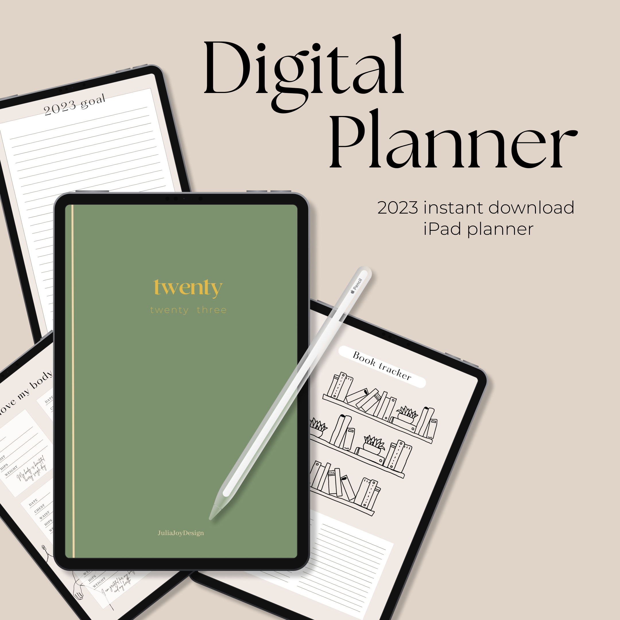 2023 Digital Planner - Digital Planning, Dated Planner, Nota | Inspire ...