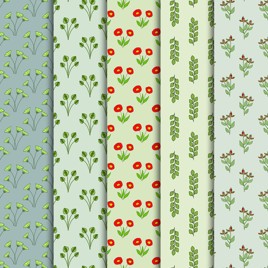 Digital seamless colorful scrapbooking paper | Inspire Uplift