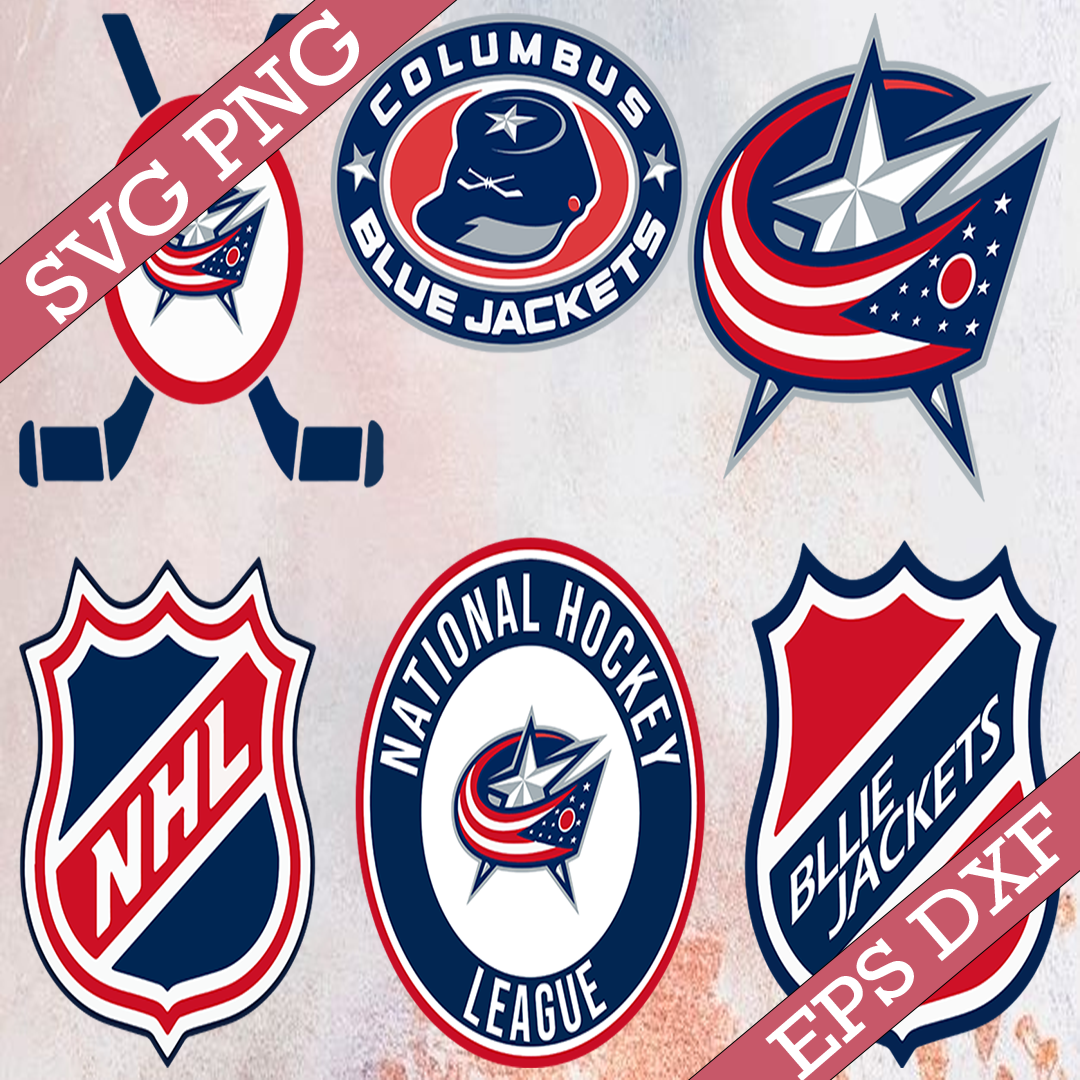 Bundle 6 Files Columbus Blue Jackets Hockey Team Svg, Columb | Inspire ...
