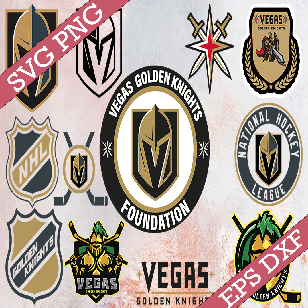Bundle 12 Files Vegas Golden Knights Hockey Team Svg, Vegas - Inspire ...