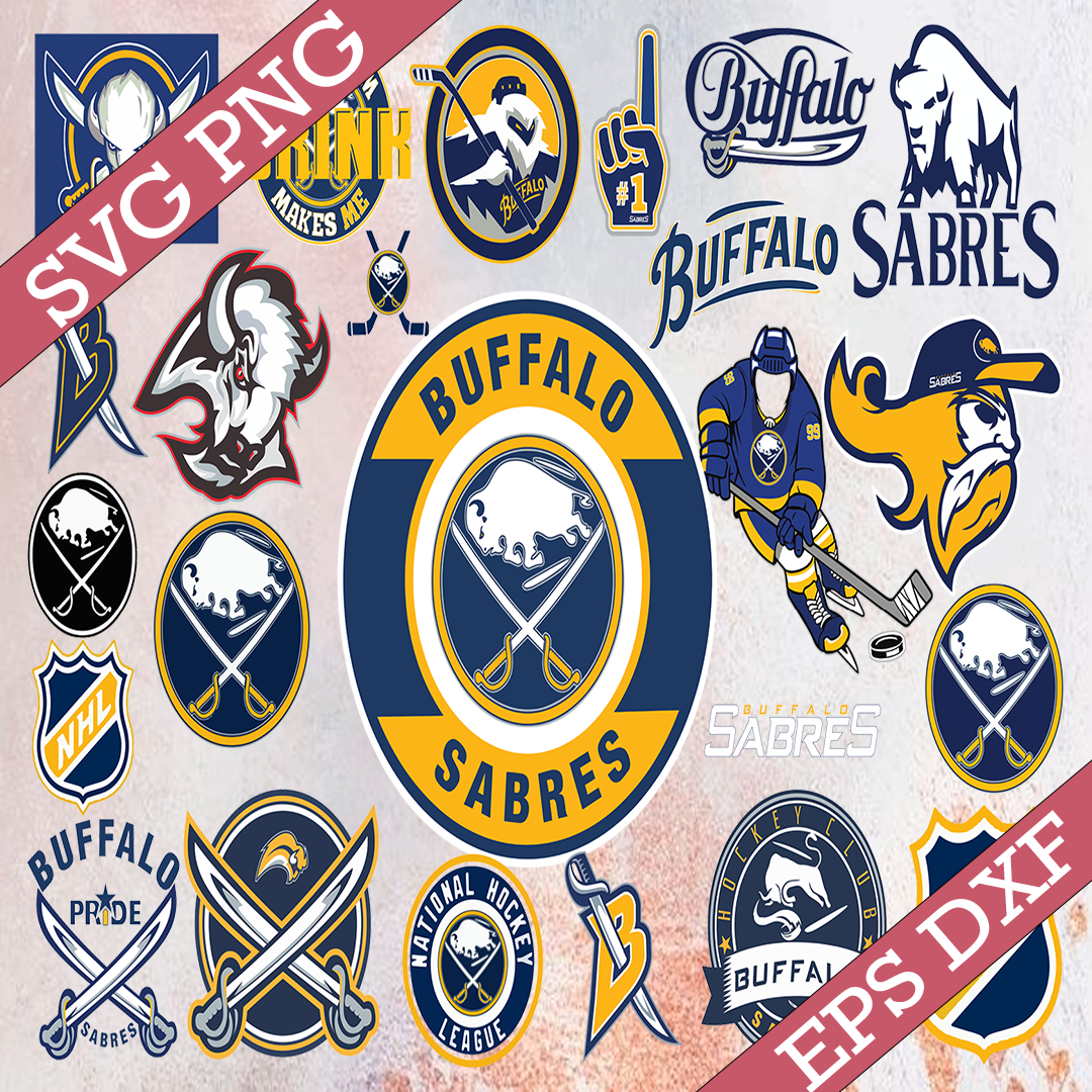 Bundle 24 Files Buffalo Sabres Hockey Team Svg, Buffalo Sabr | Inspire ...